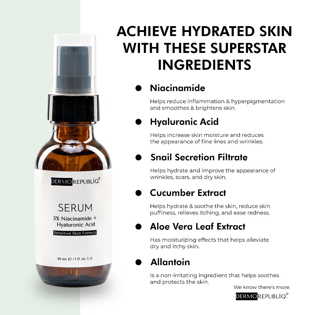 【Buy 1 take 2 Hot！】5% serum Niacinamide Dermorepubliq serum for face ...