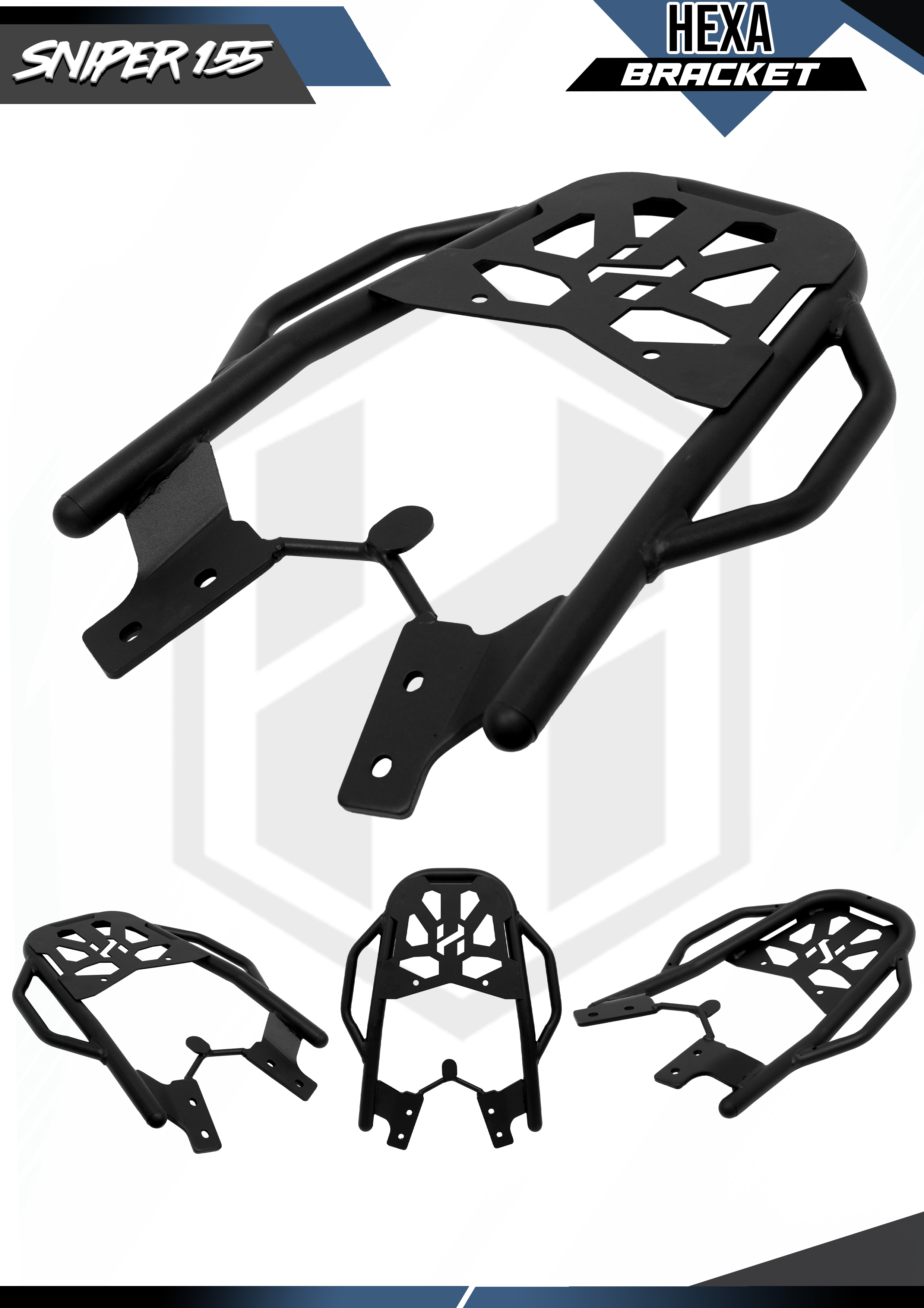 HEXA TAIL BRACKET CLICK 125/SPORTY/Nmax V2/SNIPER 155/RAIDER 150 For ...