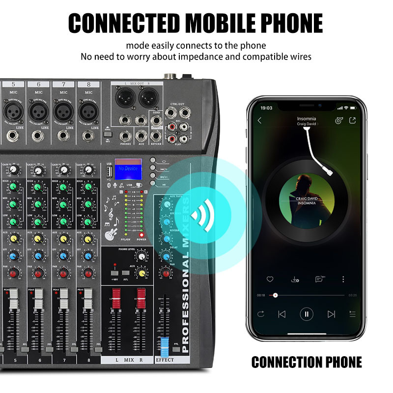 Yamaha CT-60S CT-80S CT-120S Series Stereo Mixer 6 8 12 Channel ...