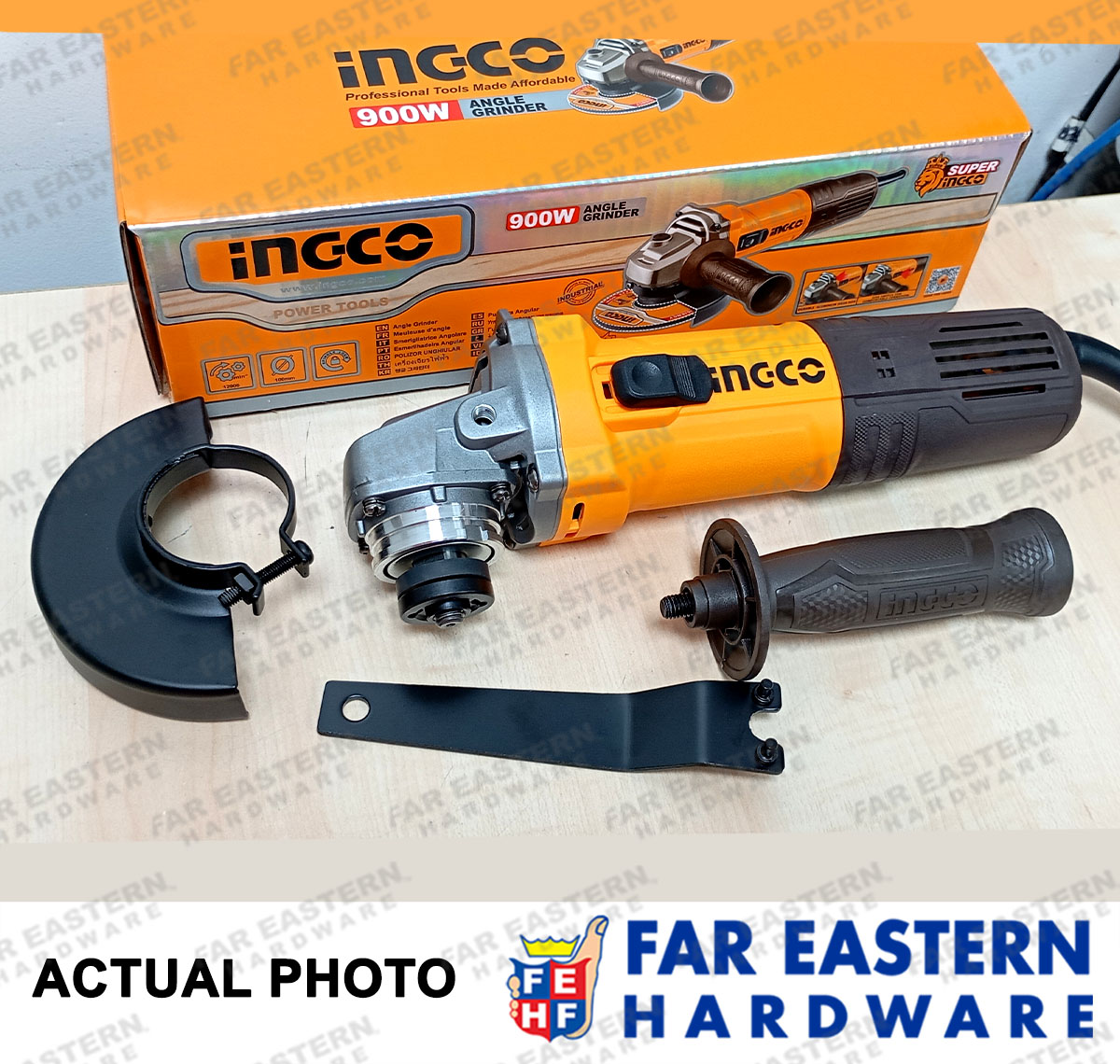 INGCO Angle Grinder 4" 900W AG900283P INPTCD | Shopee Philippines