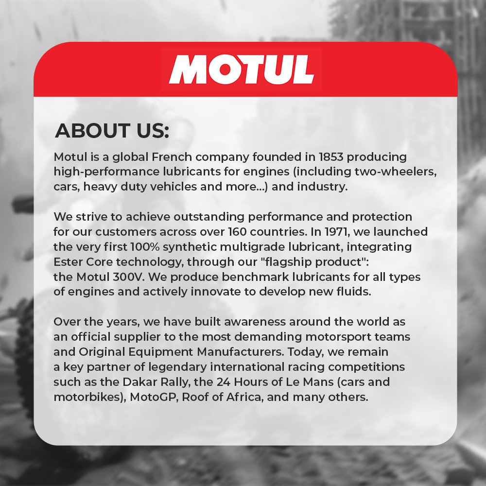 MOTUL 300V FACTORY LINE ROAD RACING 15W50 1L 112674 ( 1 PC ) | Shopee Philippines