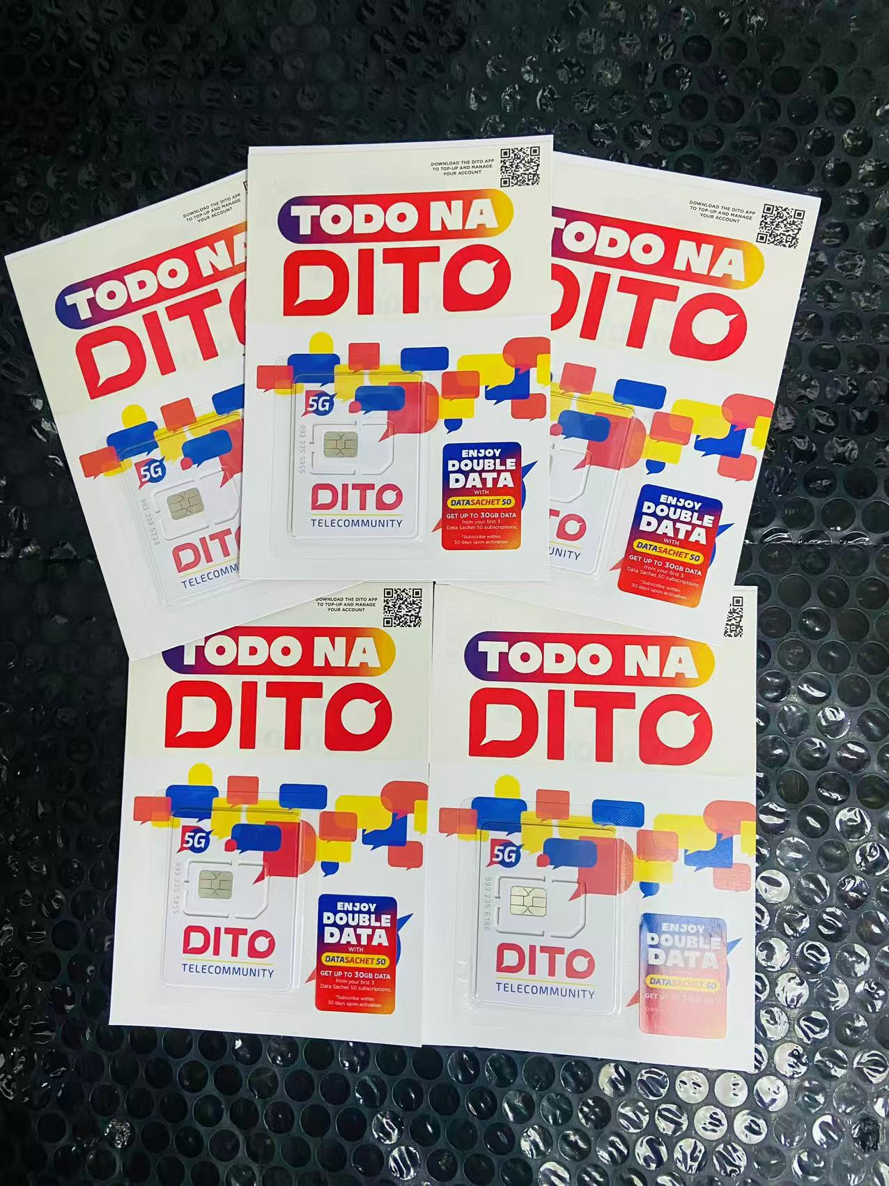 DITO SIM CARD 5G Network WITH 5gb Up 7gb 10Gb FREE+ 100Mins CALLTOALL ...