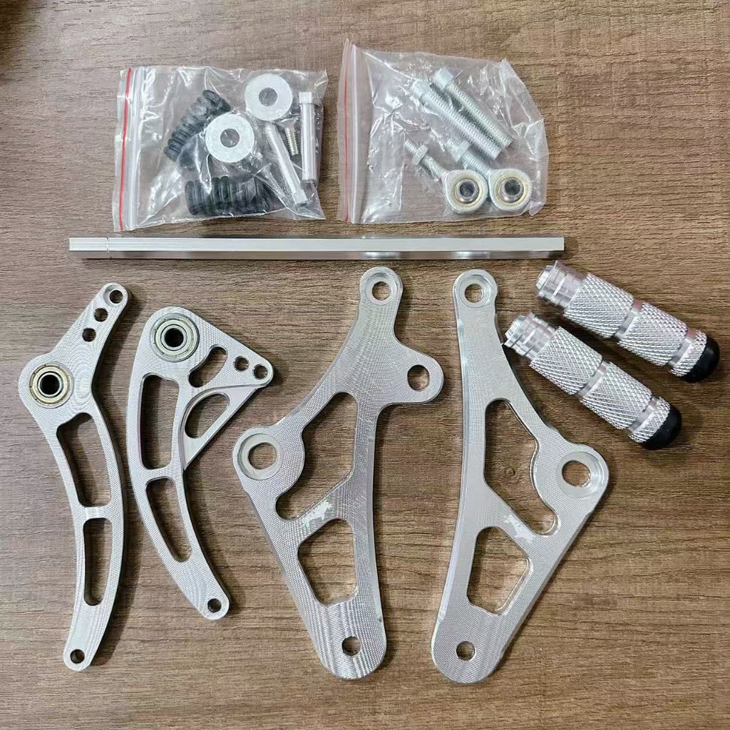 ThrustLine Half Shifter Set CNC aluminum Exclusive For Raider150 SILVER ...