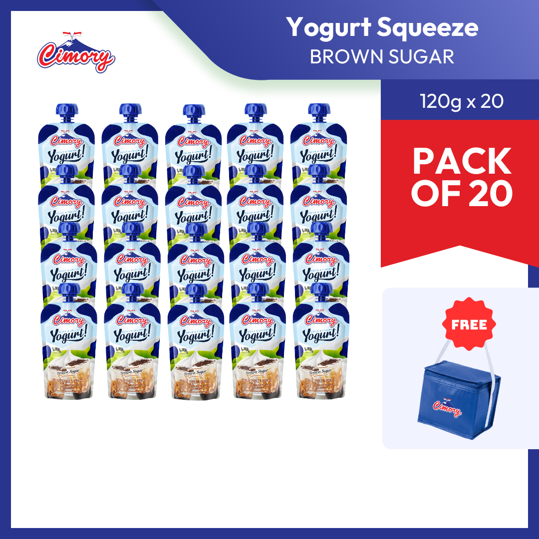 Cimory Yogurt Squeeze 120g - Pack of 20s | Shopee Philippines