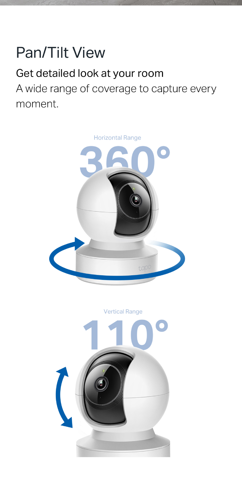 TP-Link | Tapo | C222 | 2K | 4MP | Pan/Tilt | AI | Home | Security | Indoor | Wi-Fi | CCTV ...