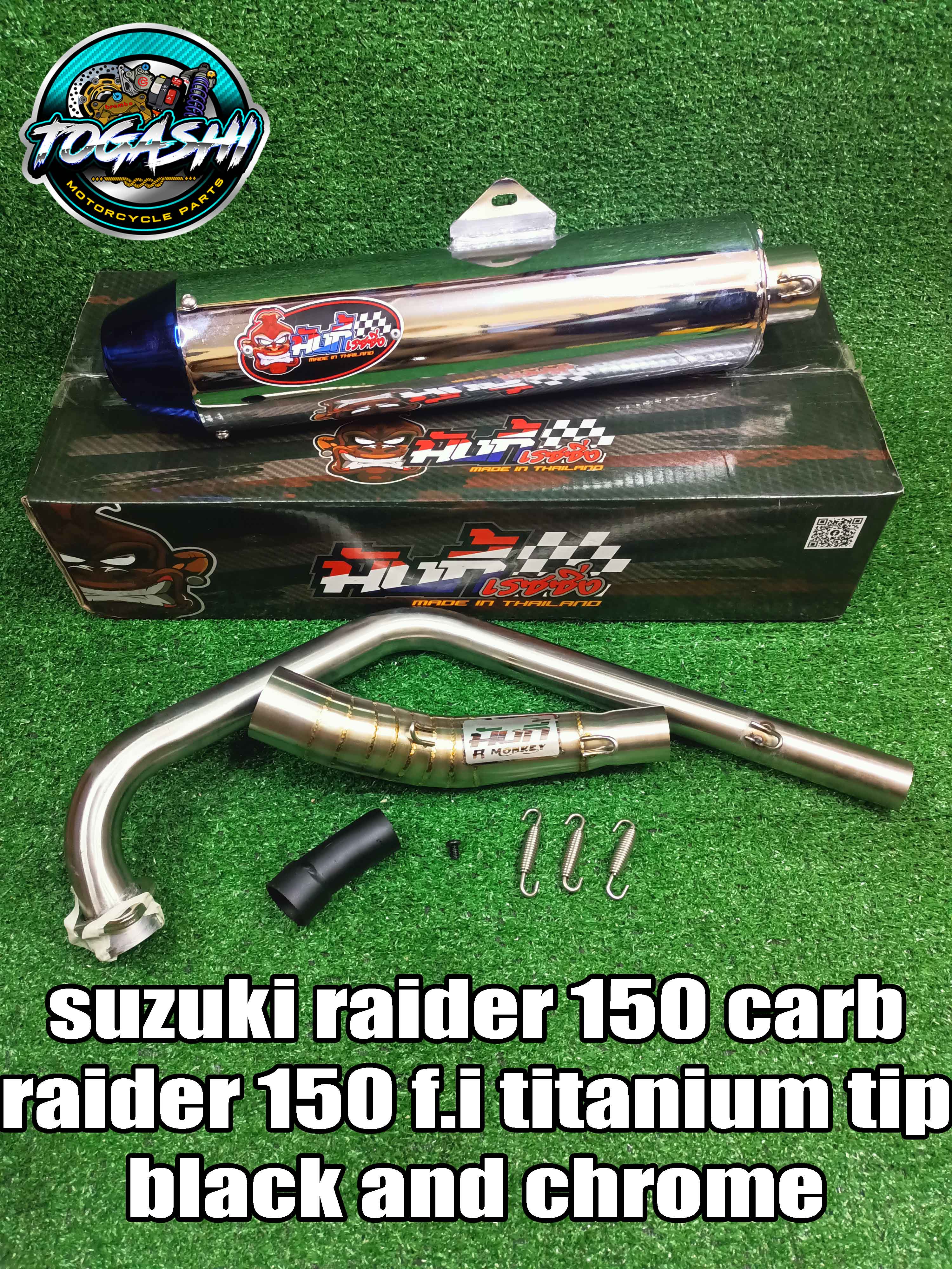 SUZUKI RAIDER CARB 150 RAIDER 150 FI HUN RACING MONGKEY PIPE | Shopee ...