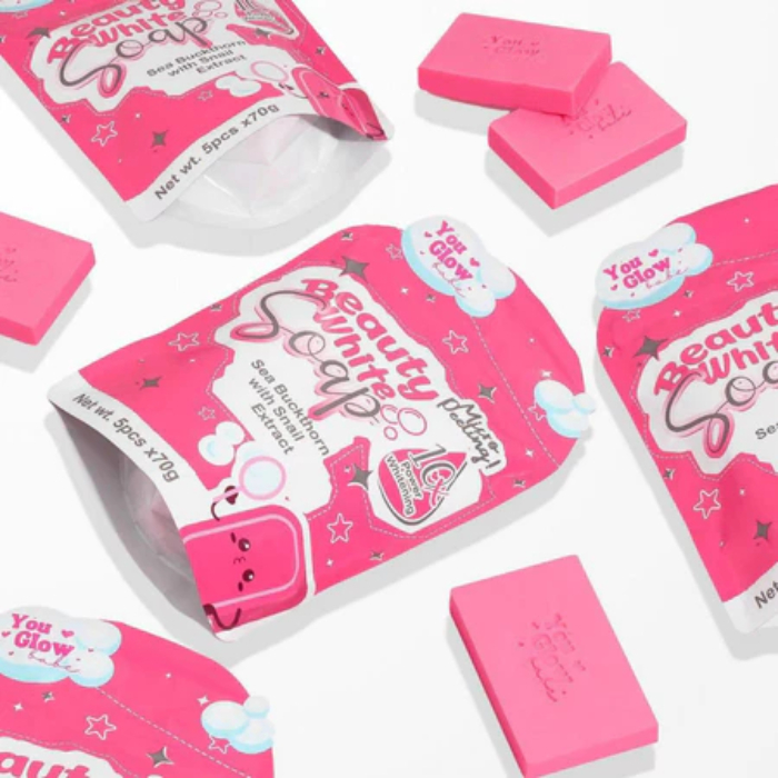 【Buy 1 Take 1】You Glow Babe Beauty White Soap 5pcs per pouch 70grams ...