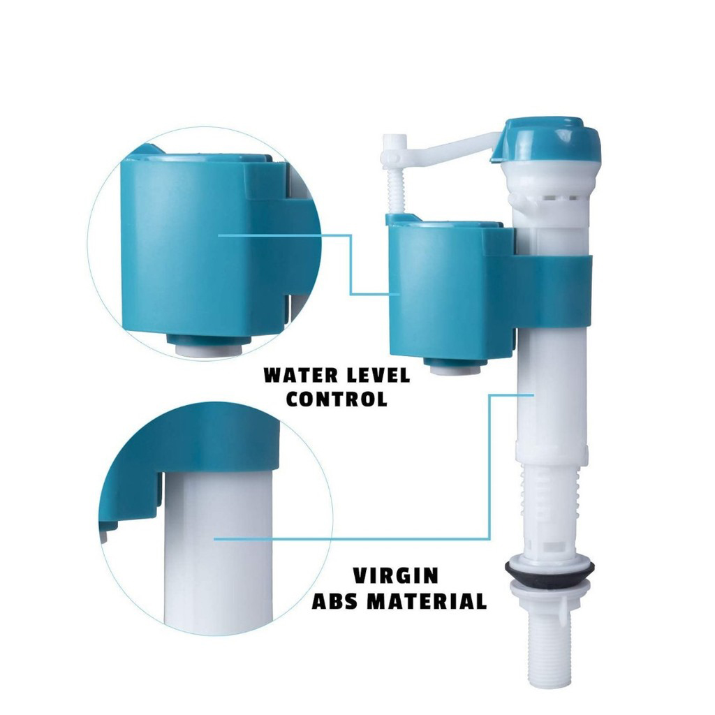 Universal model Toilet Flush Set Flush Valve Toilet Flushing Parts ...