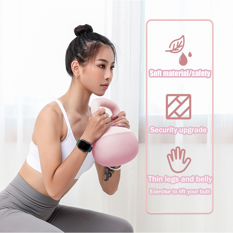 Soft Kettlebell Dumbbell Set 2/3/4/5/6/8/10/12KG Shaping squat Soft ...