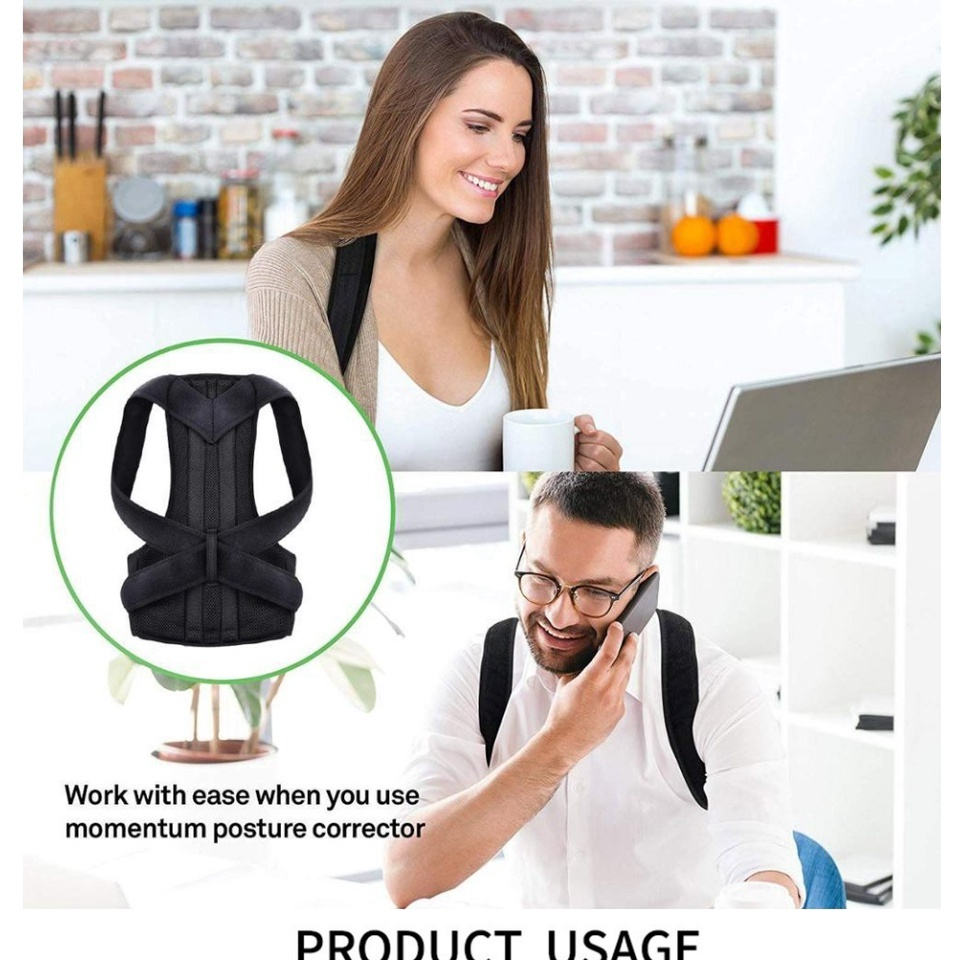 Back Posture Corrector Lumbar Spine Support Belt Humpback Correction ...