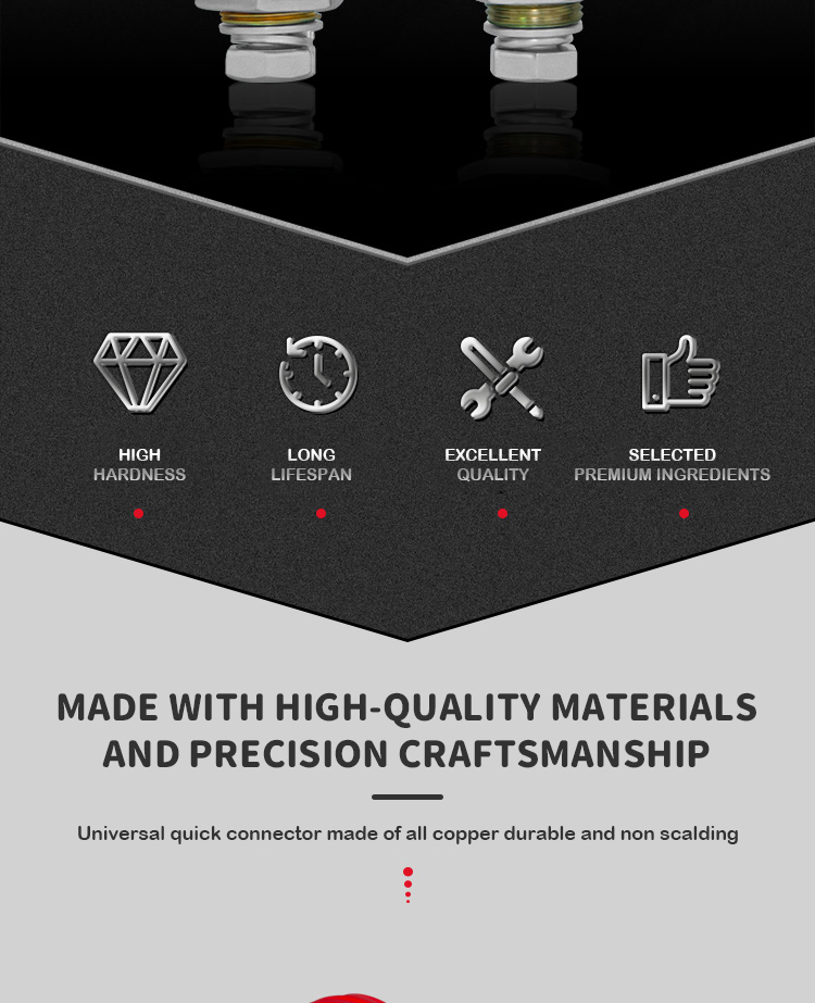 2Pcs Welding Cable Connector Heavy Duty Quick Fitting Welding Machine ...