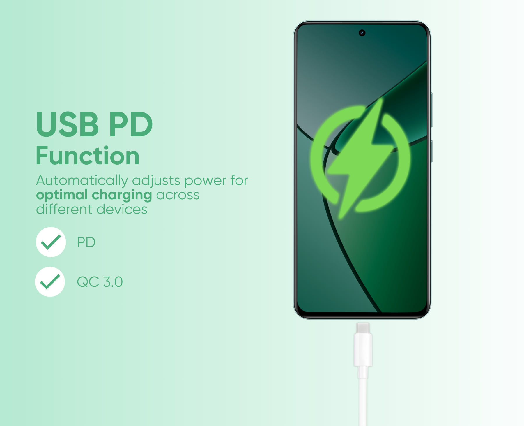 TechLife 100W Double-Ended USB-C Cable l USB PD Function l high-speed ...
