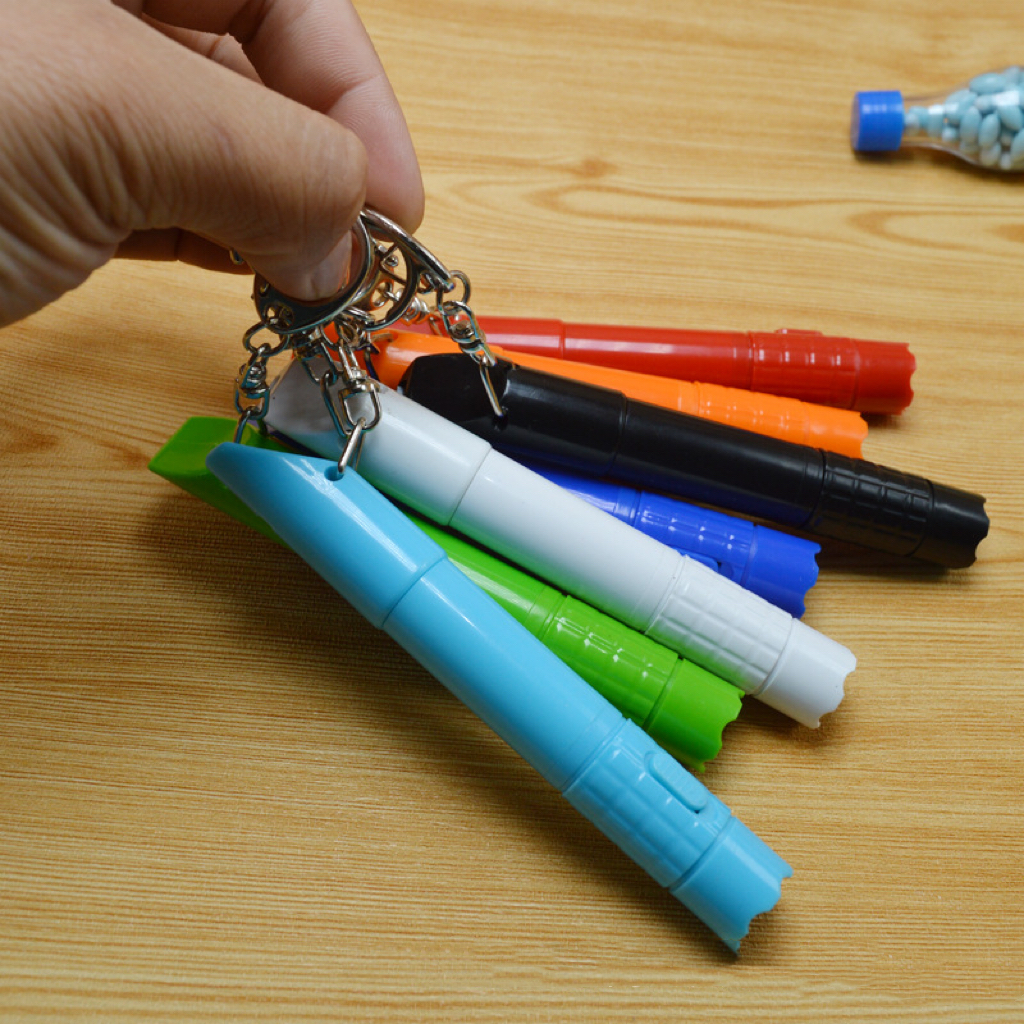 Whistle Ballpoint Ballpen Multi-function LED Light Retractable Pen ...