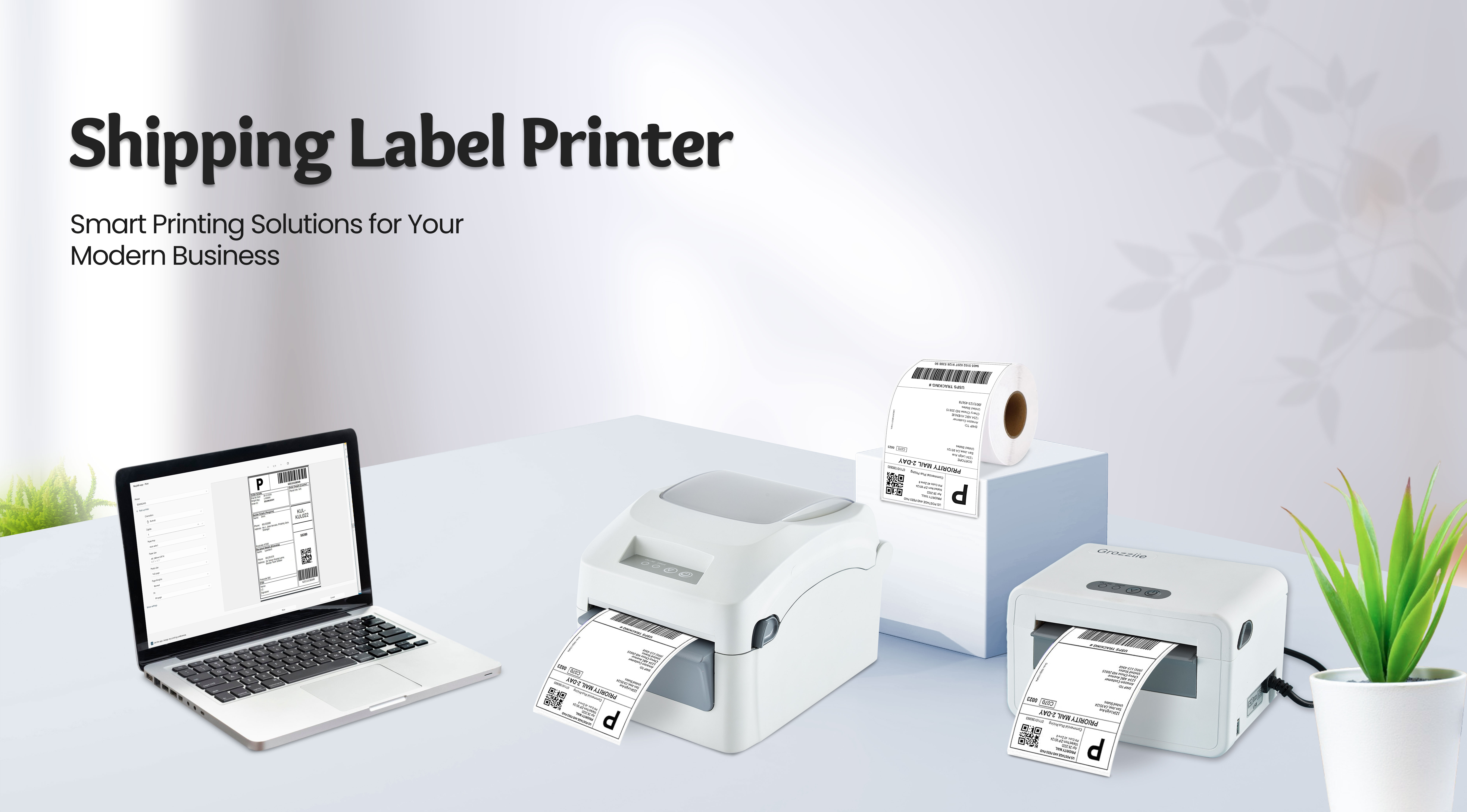 Thermal printer air Waybill Barcode Shipping Label bluetooth usb ...
