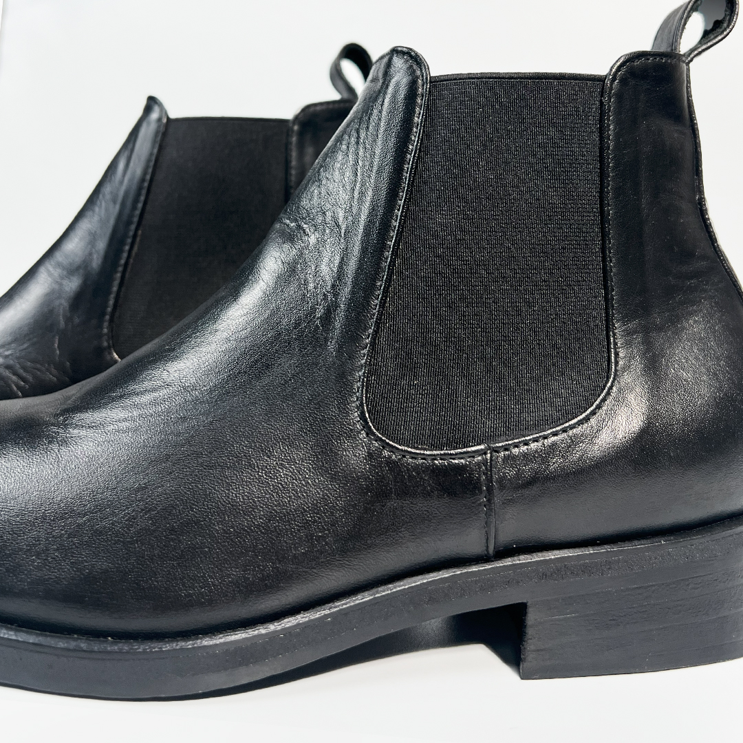 Leatherista Lokal Lakan (Premium Leather Chelsea Boots) | Shopee ...