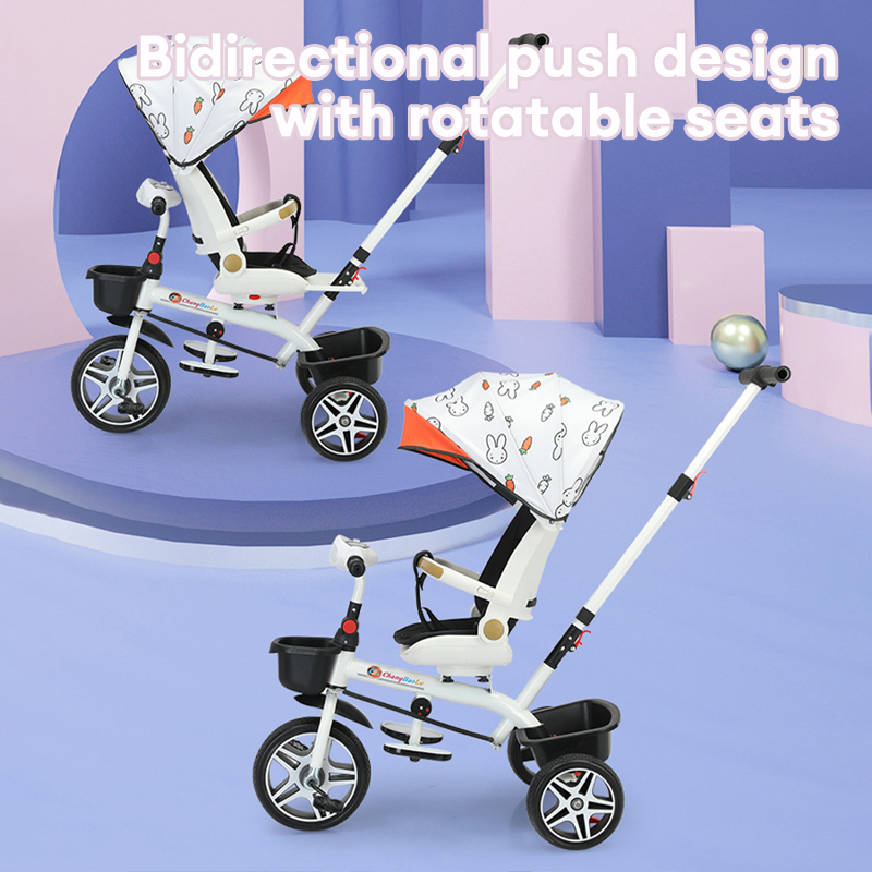 Stroller Bike for Baby bike for 1 year old with lamp Rotating Seat 4 ...