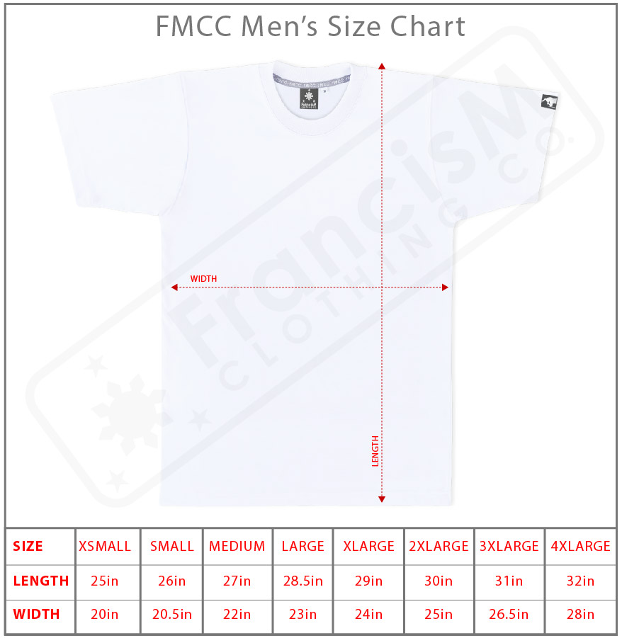 FrancisM Mens Mic Flag Patch Shirt Black | Shopee Philippines