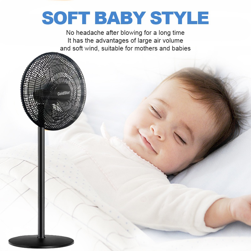 Keycool 16/14 Inch Energy Saving Strong Wind Electric Fan - Stand Fan ...