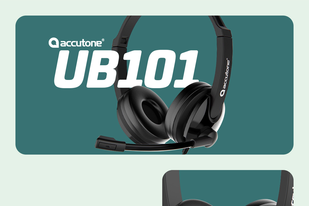Accutone UB101 Stereo USB Headset - Spoyl Store | Shopee Philippines