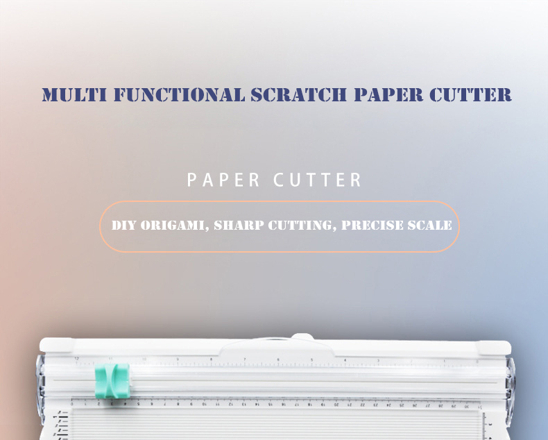 2in1 Multi-Function Paper Cutter Precision Paper Trimmer 12 Inch ...