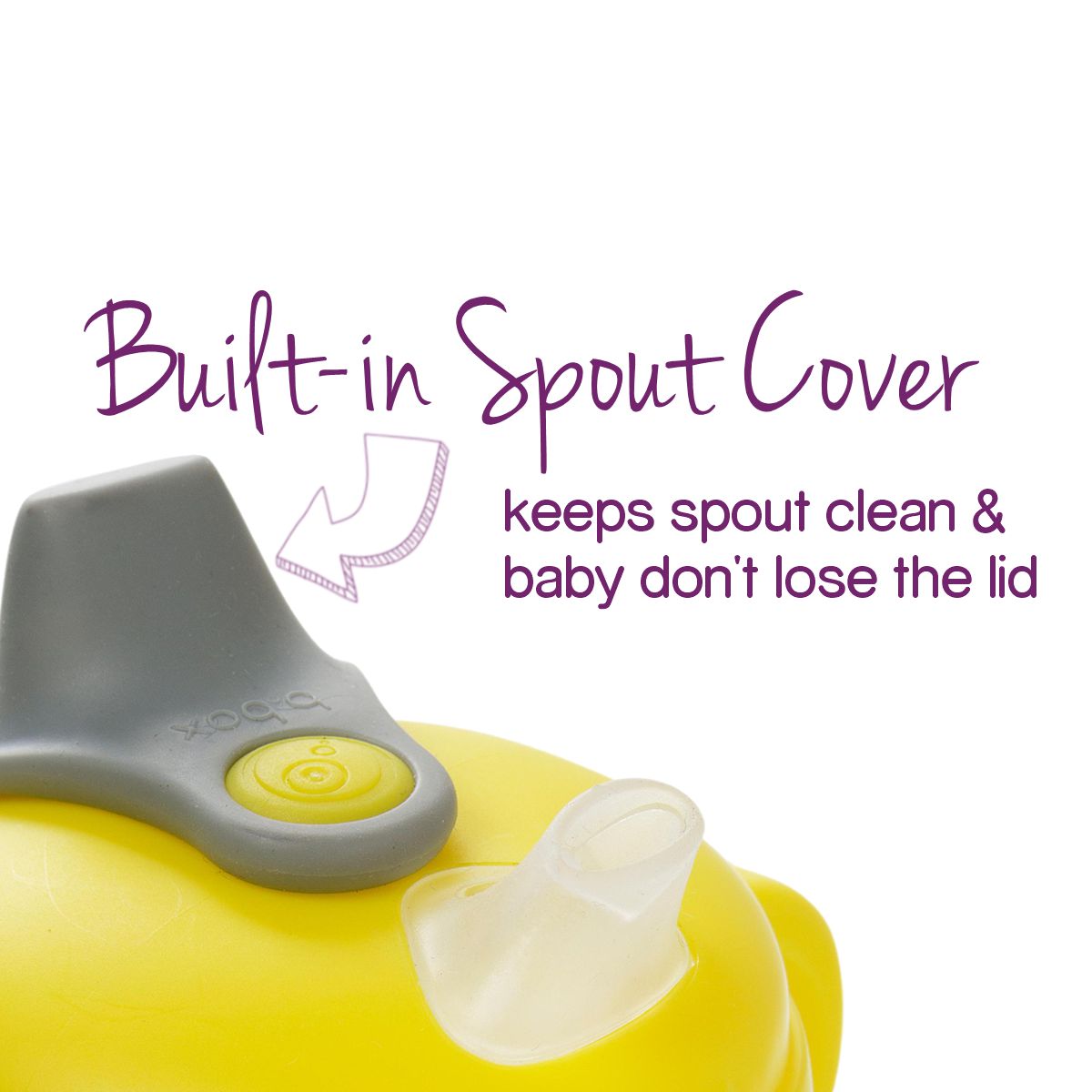 bbox Transition Gift Set ( b.box toddler Straw Sippy Cup , Spout lid ...