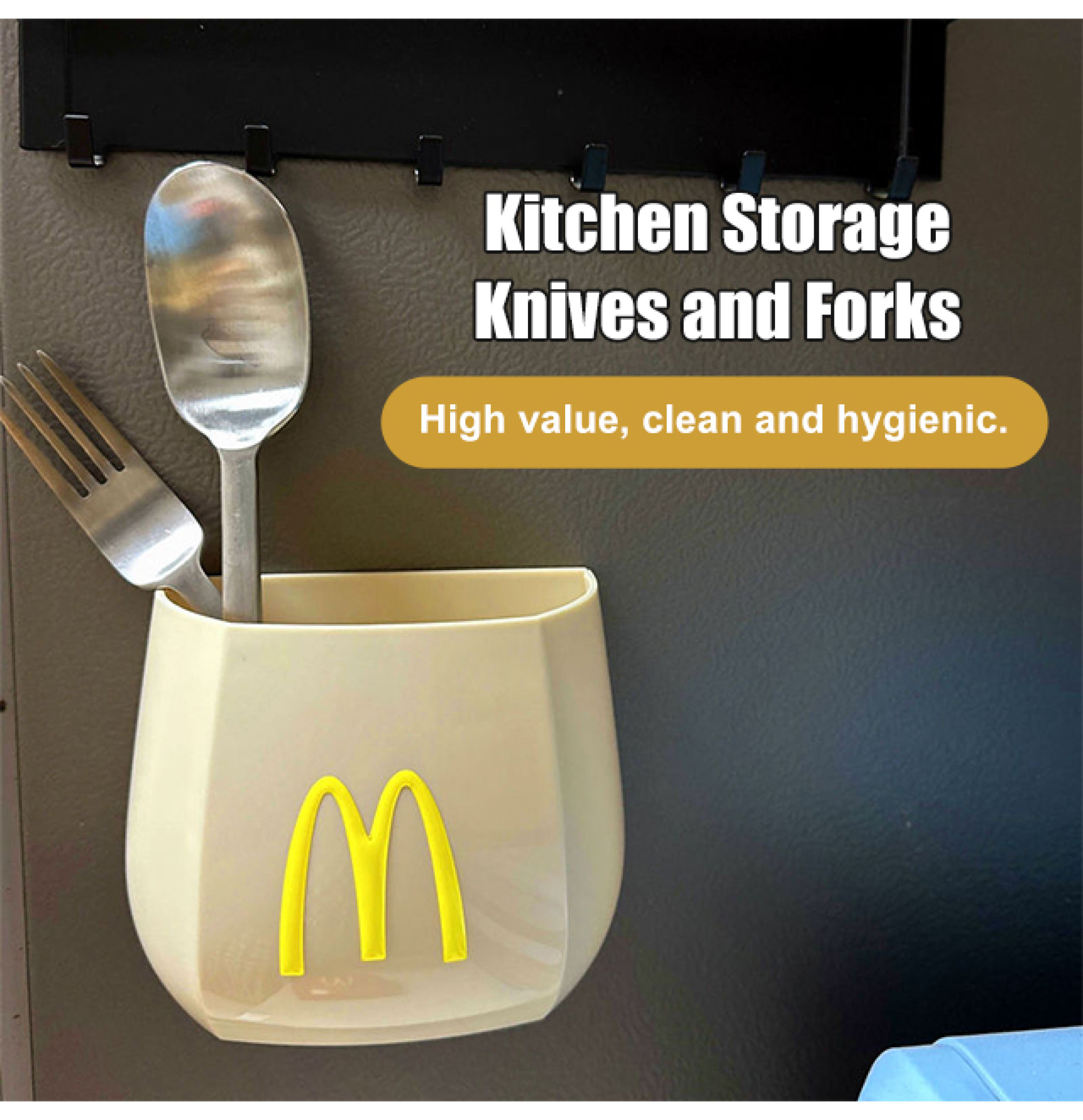 Magnetic Storage Box wall mounted Refrigerator Household Organizer ...