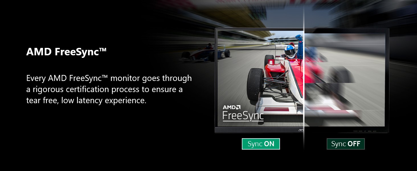 Acer KA252Q G0bi 24.5" FHD (1920x1080) IPS 120Hz Freesync 1ms VRB LED ...