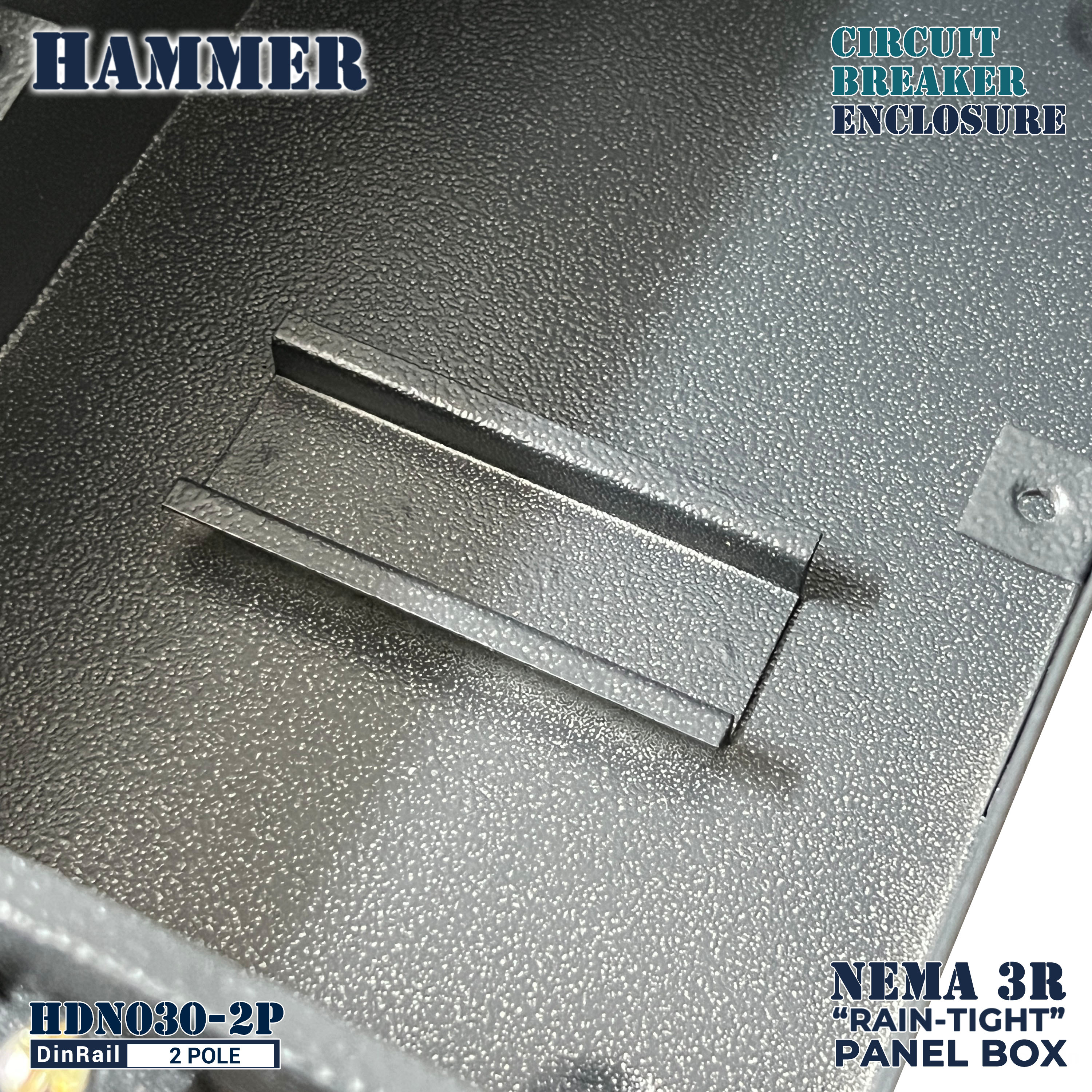 HAMMER NEMA 3R RAIN-TIGHT PANEL BOX Electrical Enclosure (Breaker NOT ...