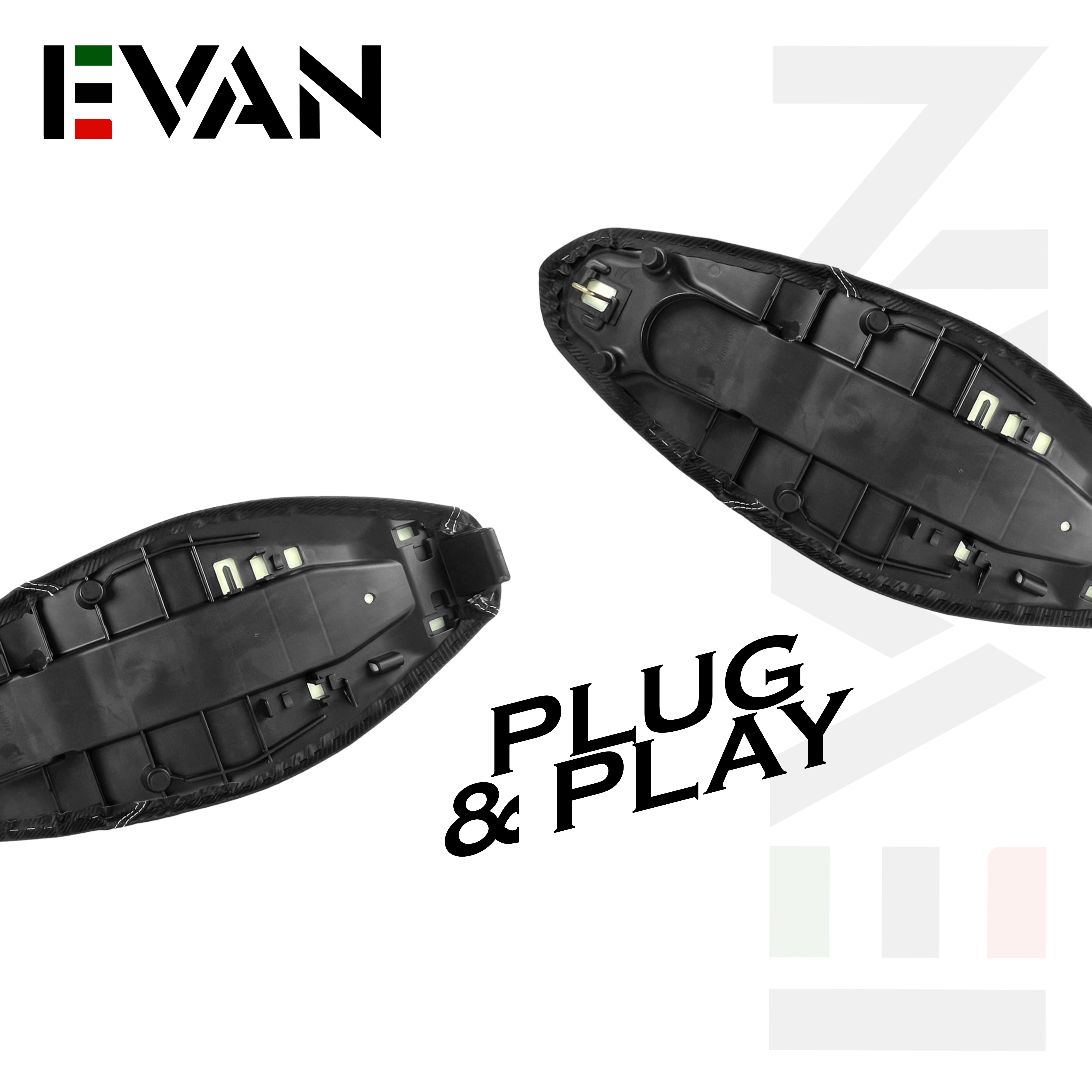 EVAN SHOP TRC FLAT SEAT FOR YAMAHA MIO i125, M3 MOTORCYCLE | Shopee ...