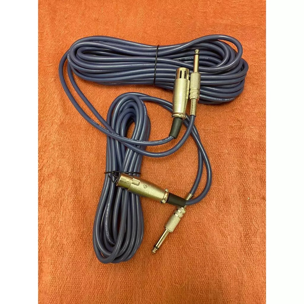 LMJ Platinum Professional Microphone 10M Cable HEAVY DUTY MIC WIRE Low ...
