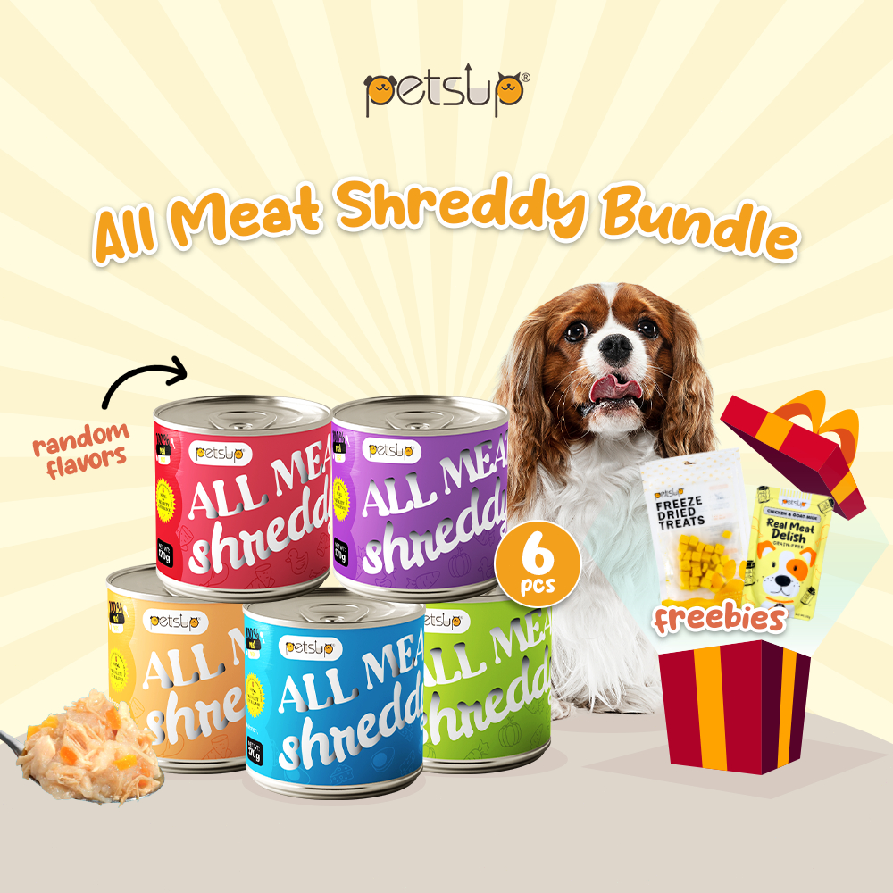 Petsup Dog Wet Food All Meat Shreddy Bundle - Buy 6 Get 2 FREE Dog Food ...