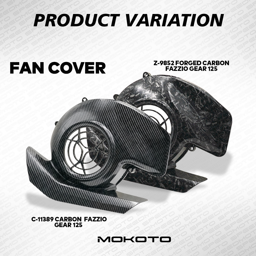 MOKOTO YAMAHA MIO GEAR / MIO FAZZIO FAN COVER AIR SHROUD CYLINDER FOR ...
