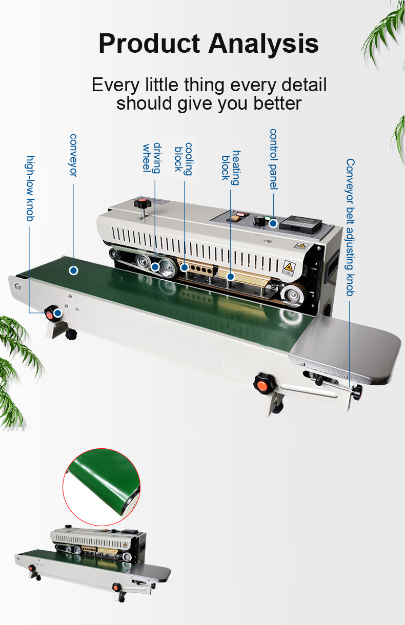 iker FR900 Plastic Bag Band Sealing Machine Sealer fully automatic ...