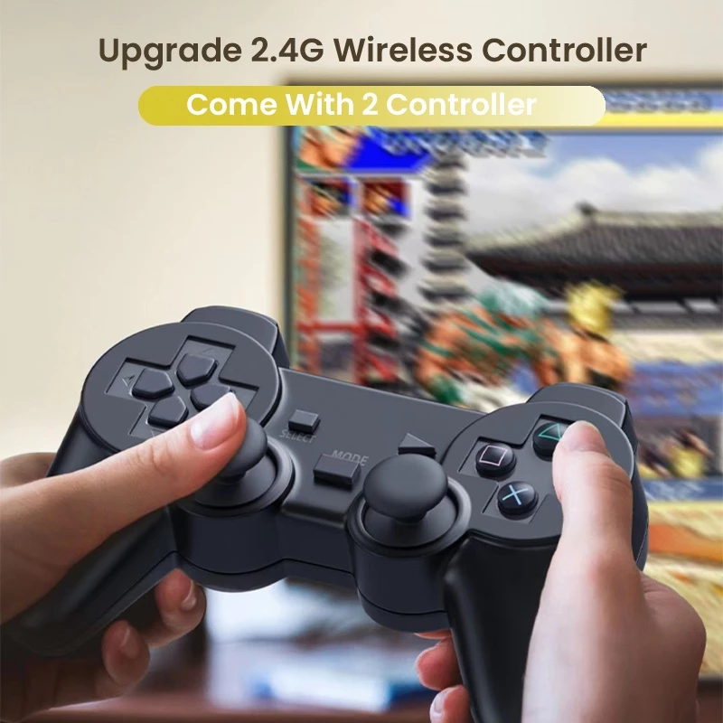 M8 Game Console 4K HD Built-in 20,000 Retro Games with 2 Controller ...