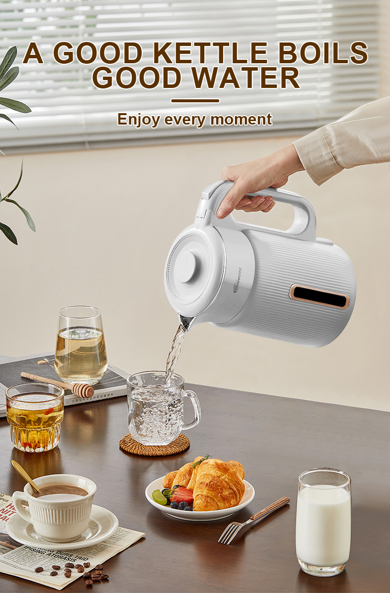 MAIMEITE Electric kettle 2.3l high power stainless steel kettle smart ...