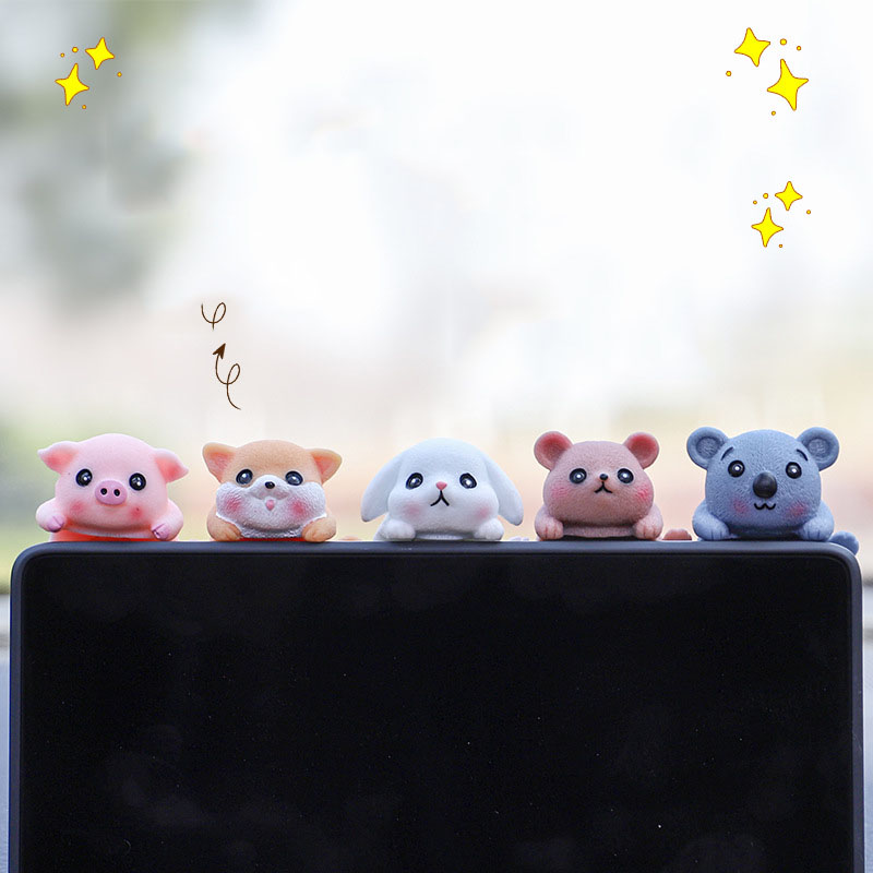 Multi-purpose Creative Computer TV Monitor Party Doll Decoration Cute ...