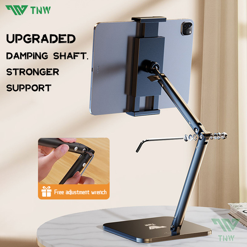 TNW H25 Tablet Stand Holder Lazy Stand Height Adjustable Phone Tablet ...