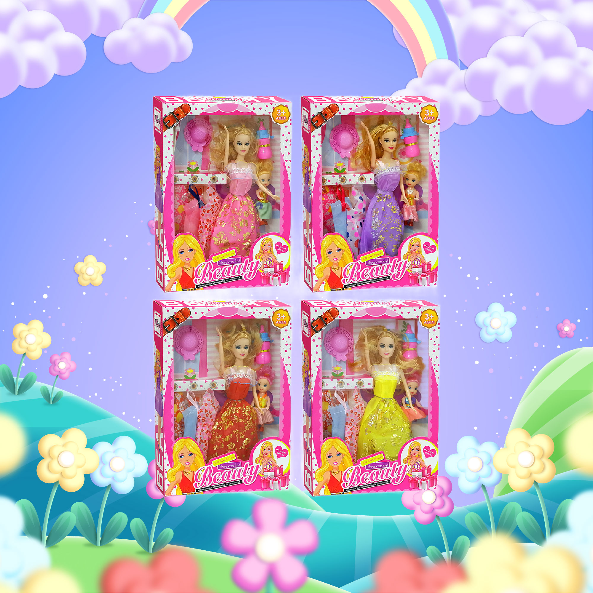Fashion Random Doll Set for Kids Best Gift for All Ocassion | Shopee ...