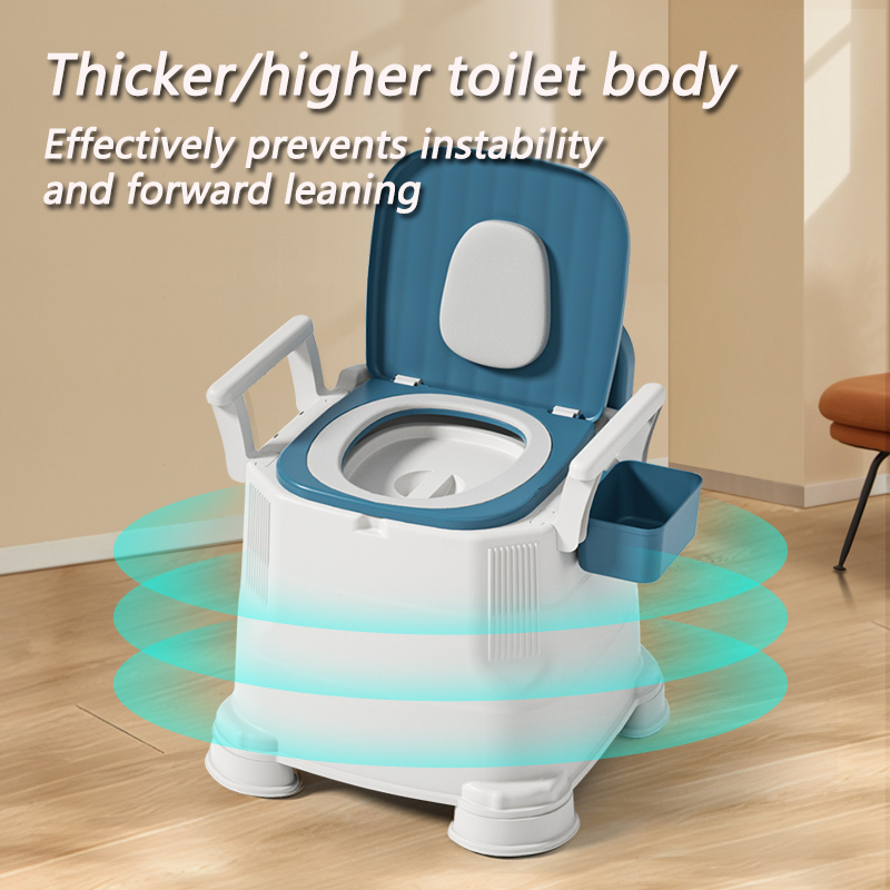 Arinola for Adult Portable Toilet Bowl Soft Pad Height Adjustable ...