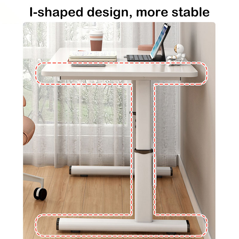 Computer Table Hand-cranked Adjustable Height Standing Desk Ergonomic ...