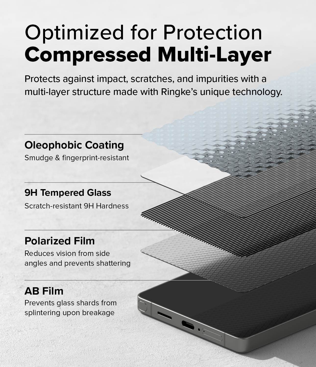 Ringke Privacy Easy Slide for Samsung Galaxy S25 Ultra - Anti Spy ...