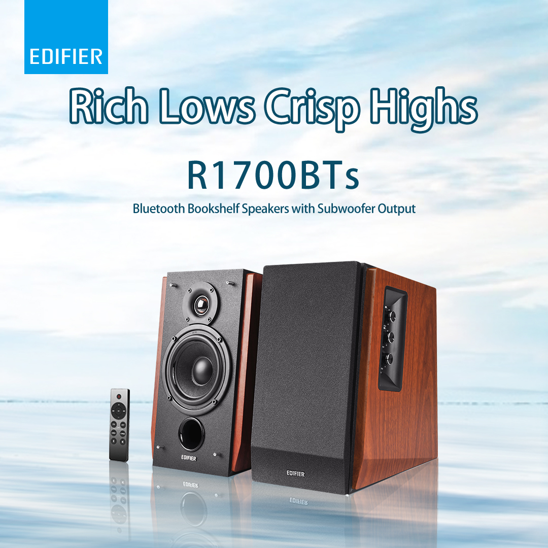 EDIFIER R1700BTs brown 2.0 Speaker Bluetooth | Shopee Philippines