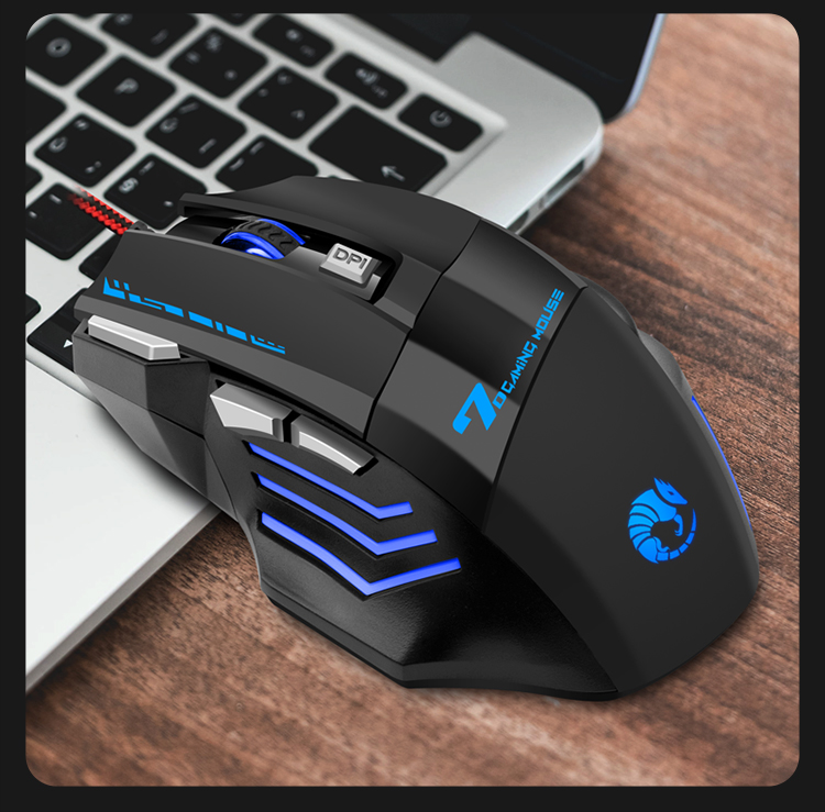 Zeus x Raiku Wired Gaming Mouse 4 DPI Adjustment LED Optical Mice 7 ...