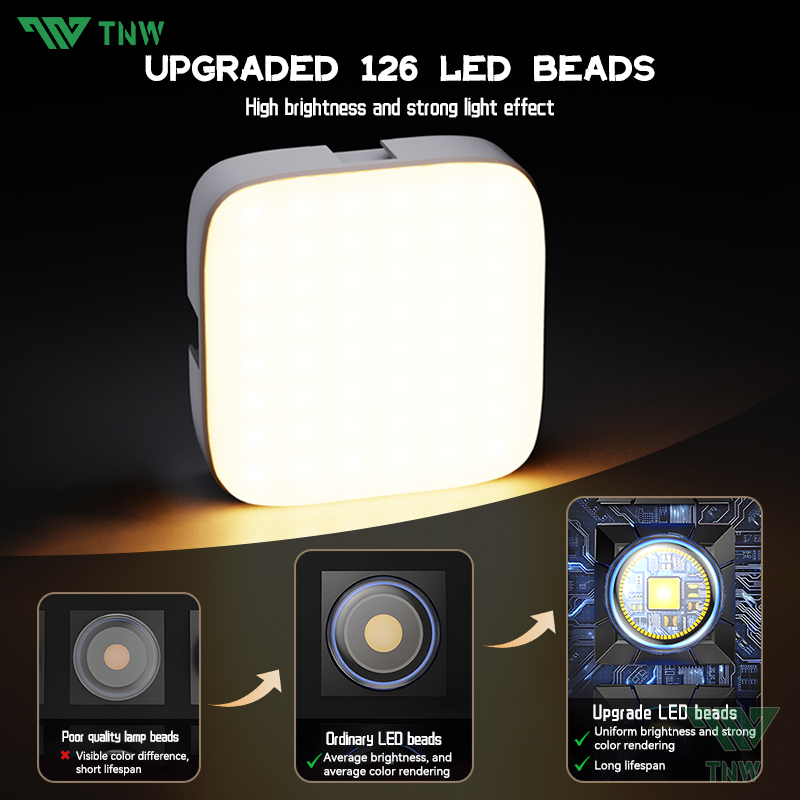 TNW DC06 LED Light Magnetic Mini Light CRI95+ With Clip Lamp For ...