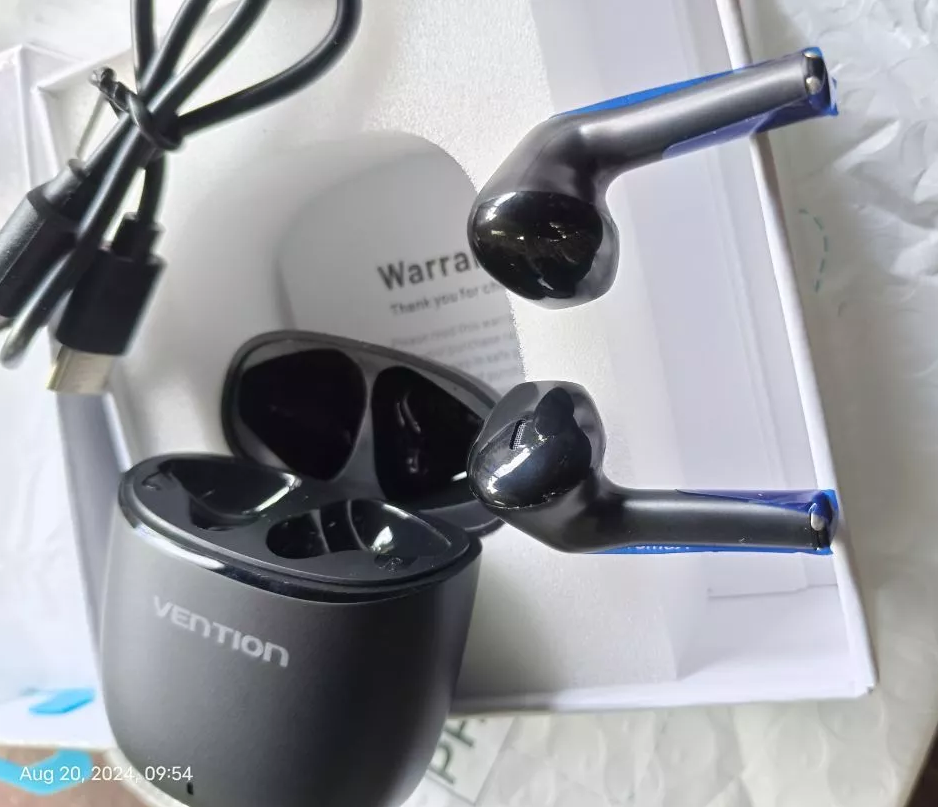 Vention NBG Bluetooth Wireless Earphone TWS with Mic Mini Earbuds ...