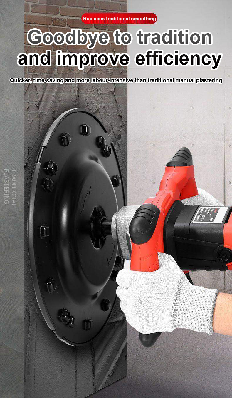 2800W wall polishing machine high quality putty cement mortar electric ...