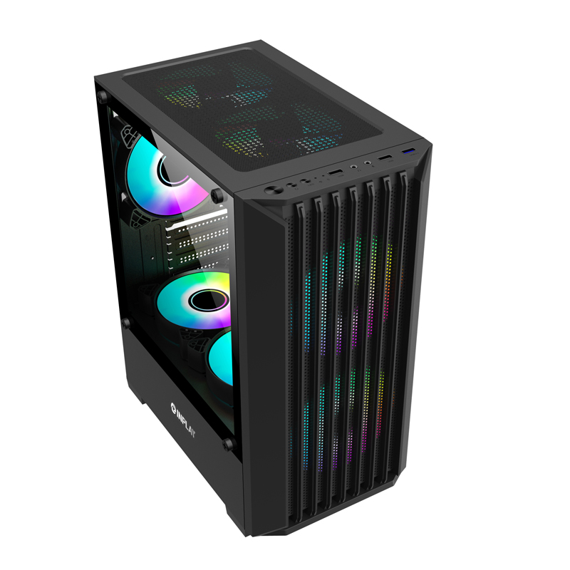PC Case Inplay Case Meta A200 Gaming Computer Case Mid-Tower M-ATX ...