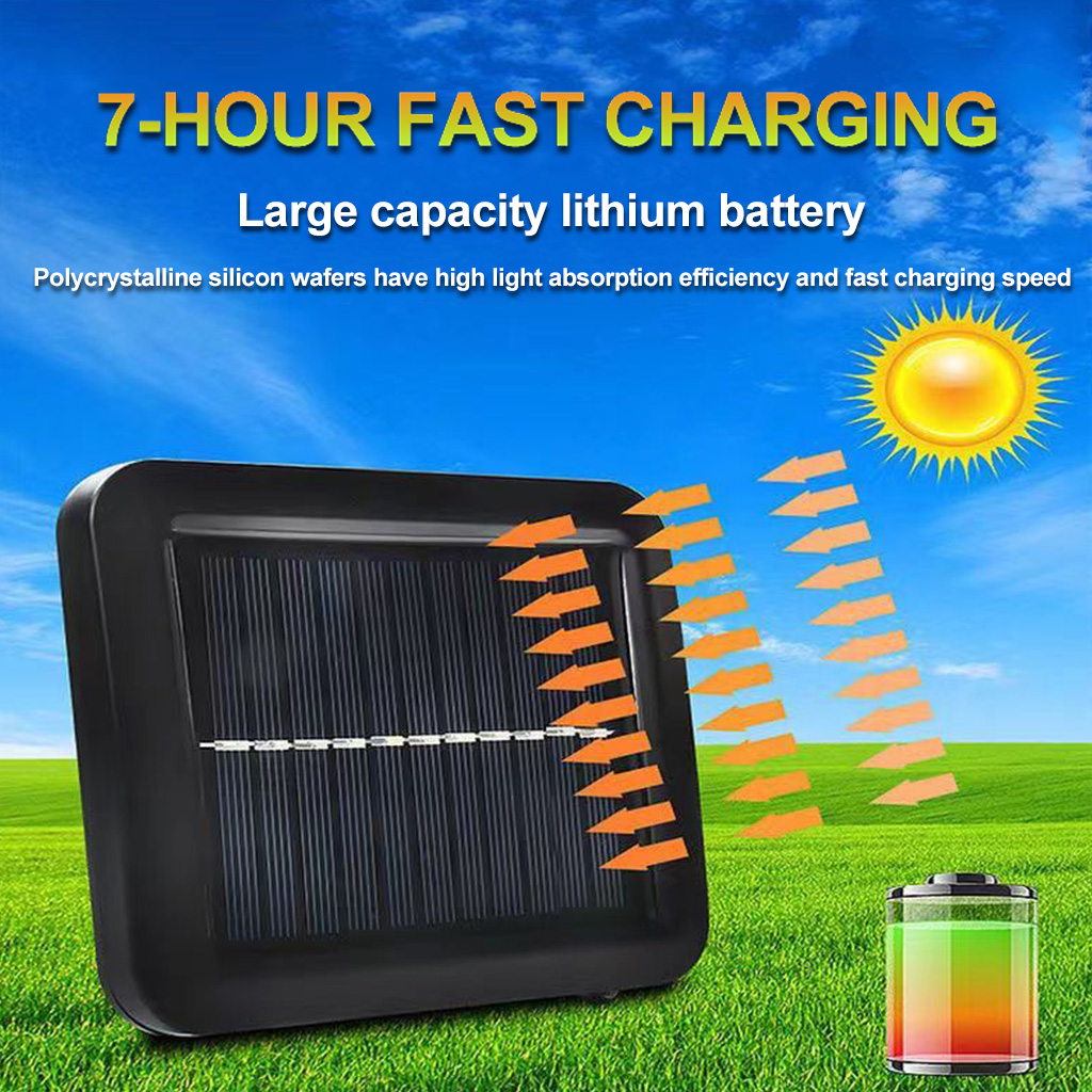 OOKAS 3 Modes Solar Light Outdoor Waterproof Motion Sensor Lights LED ...