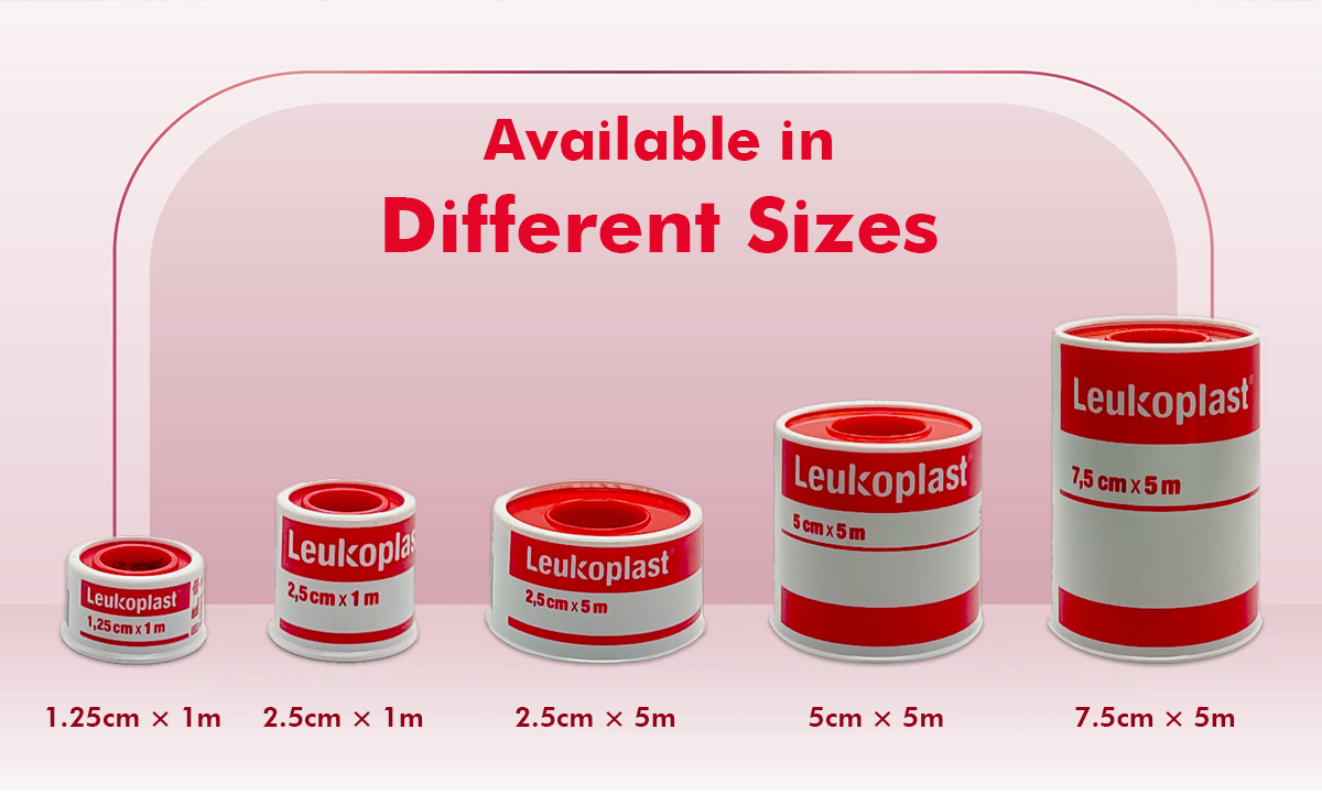 Leukoplast Surgical Tape - Strong Adhesive, Breathable, and ...