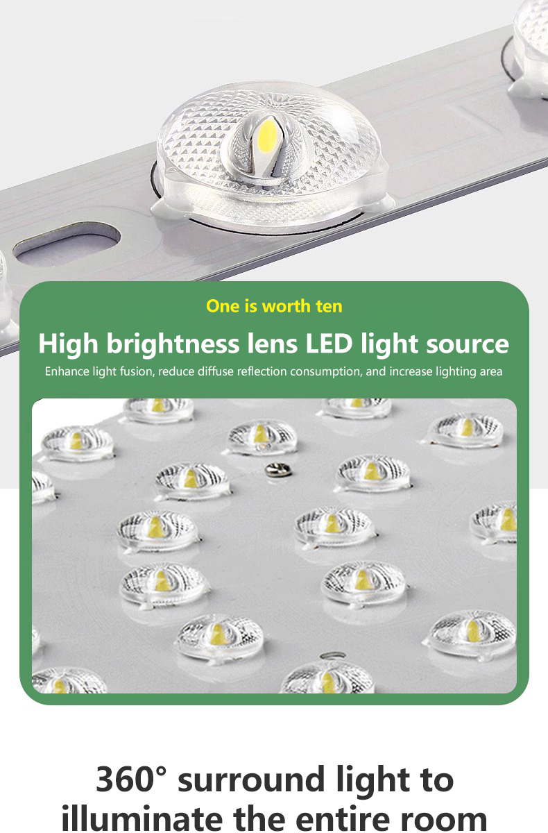 solar ceiling light outdoor waterproof IP67 indoor lamp 3 way colors ...